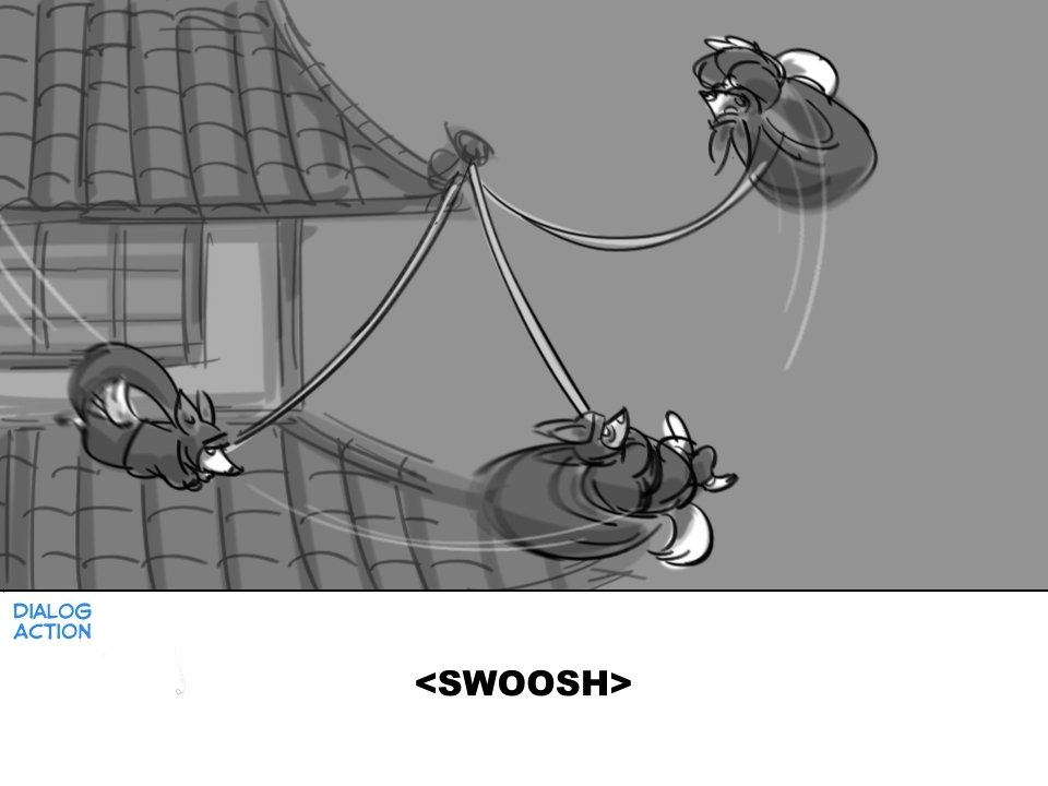 JOONKI PARK'S STORYBOARD PORTFOLIO: Ninja Corgi