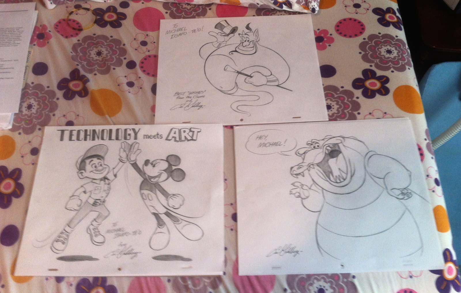 The BancyToon World of Michael Igafo-Te'o: My Gifted Drawings from Eric ...