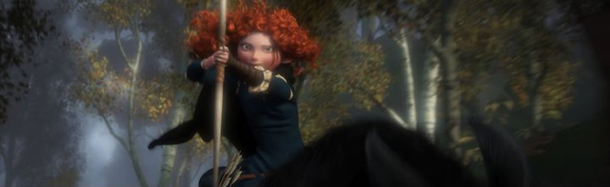 ONCE UPON A BLOG: Pixar's New "Brave" Trailer & Poster