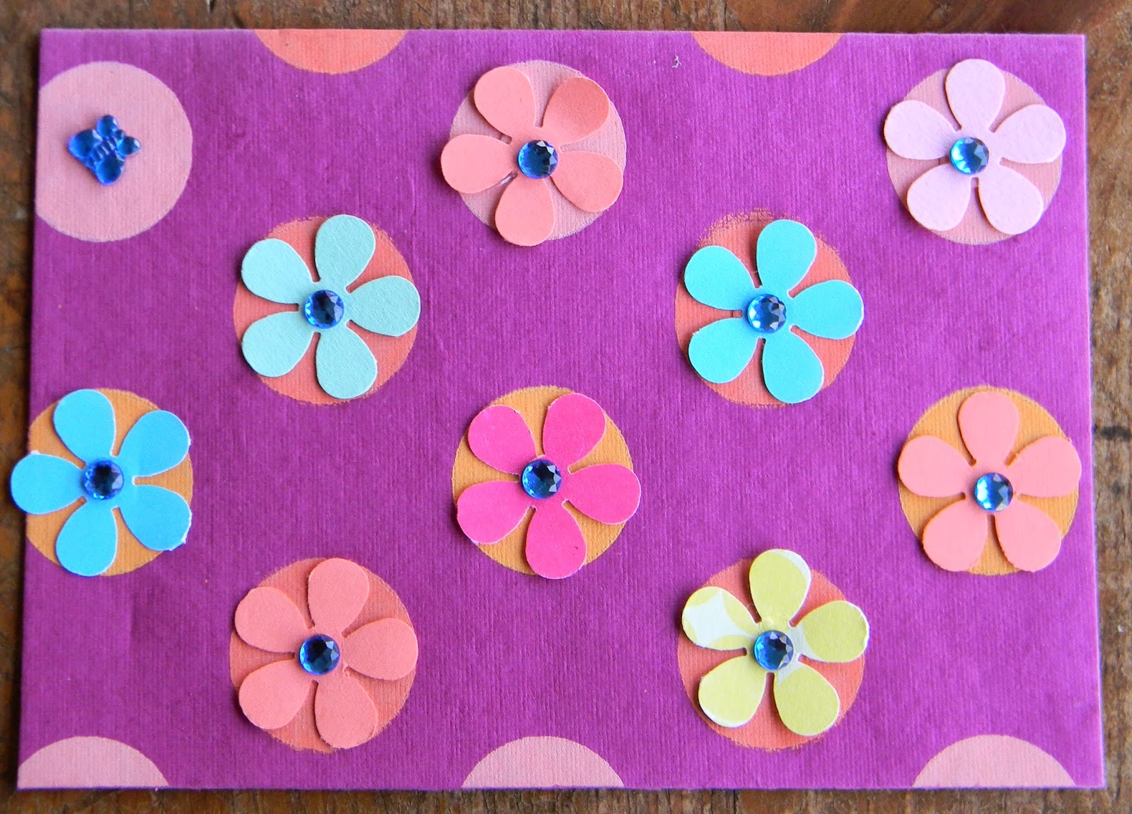 Artistic Endeavors 101: DIY Polka Dot Cards
