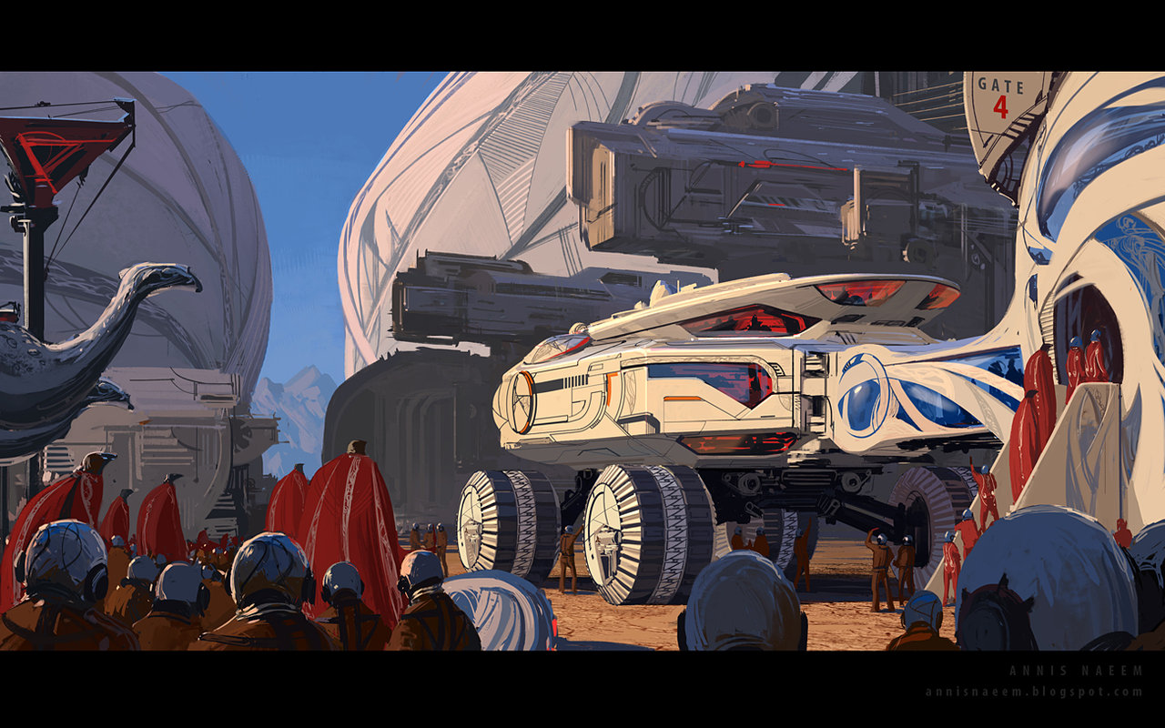 EXONAUTS!: NEW! Featured Gallery: Syd Mead