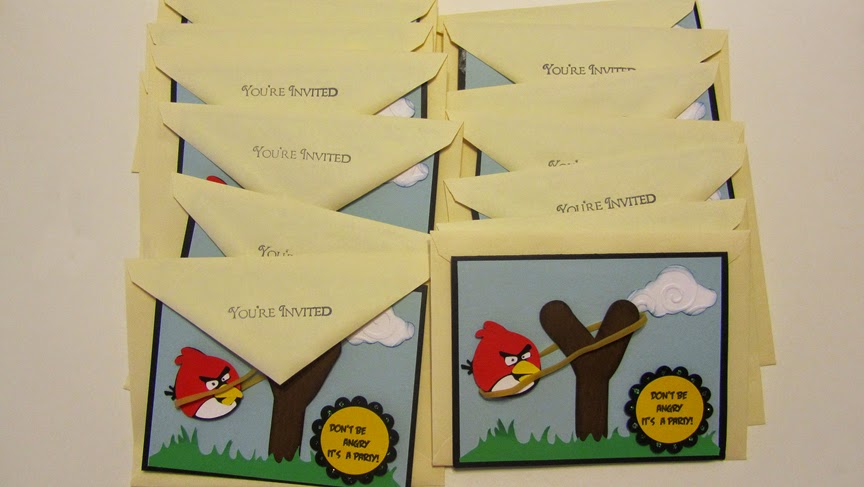 Jingvitations: Angry Birds Invitations