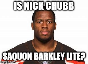 Diary of a Chicago Sports Fan: Fantasy football owners should get Chubb ...