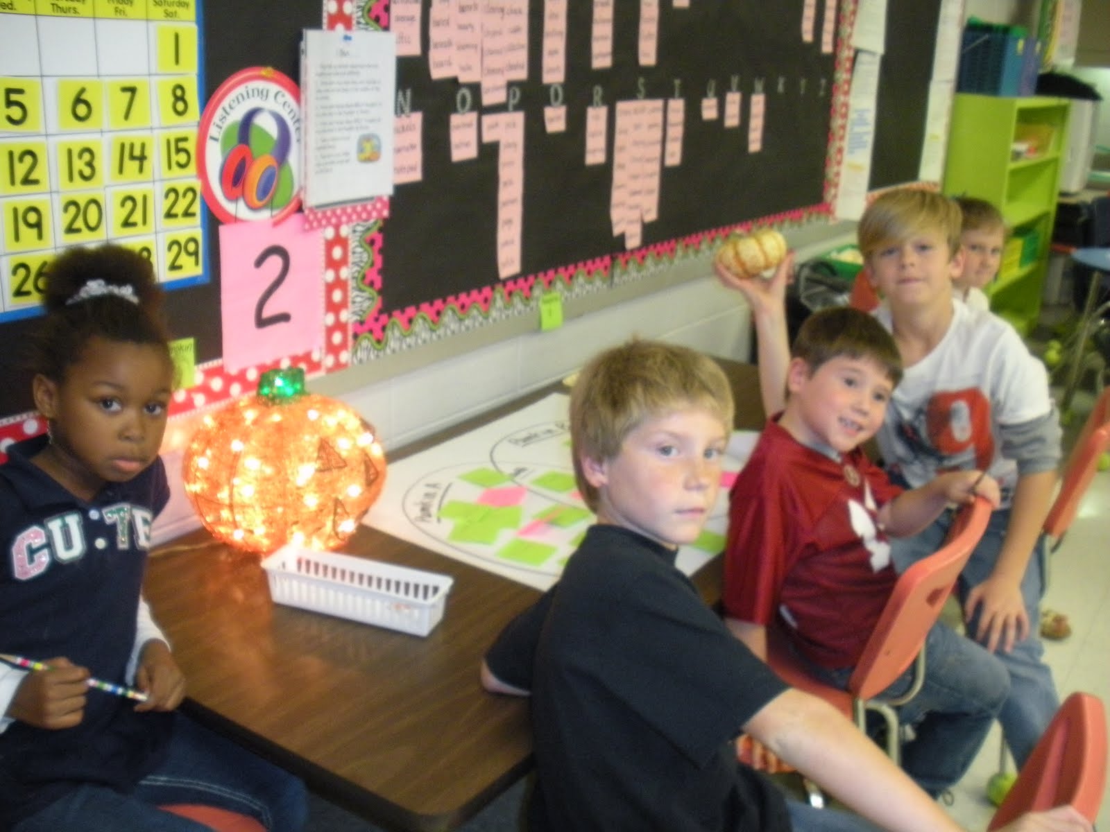 Mrs. Wright's Blog: Pumpkin Math Day