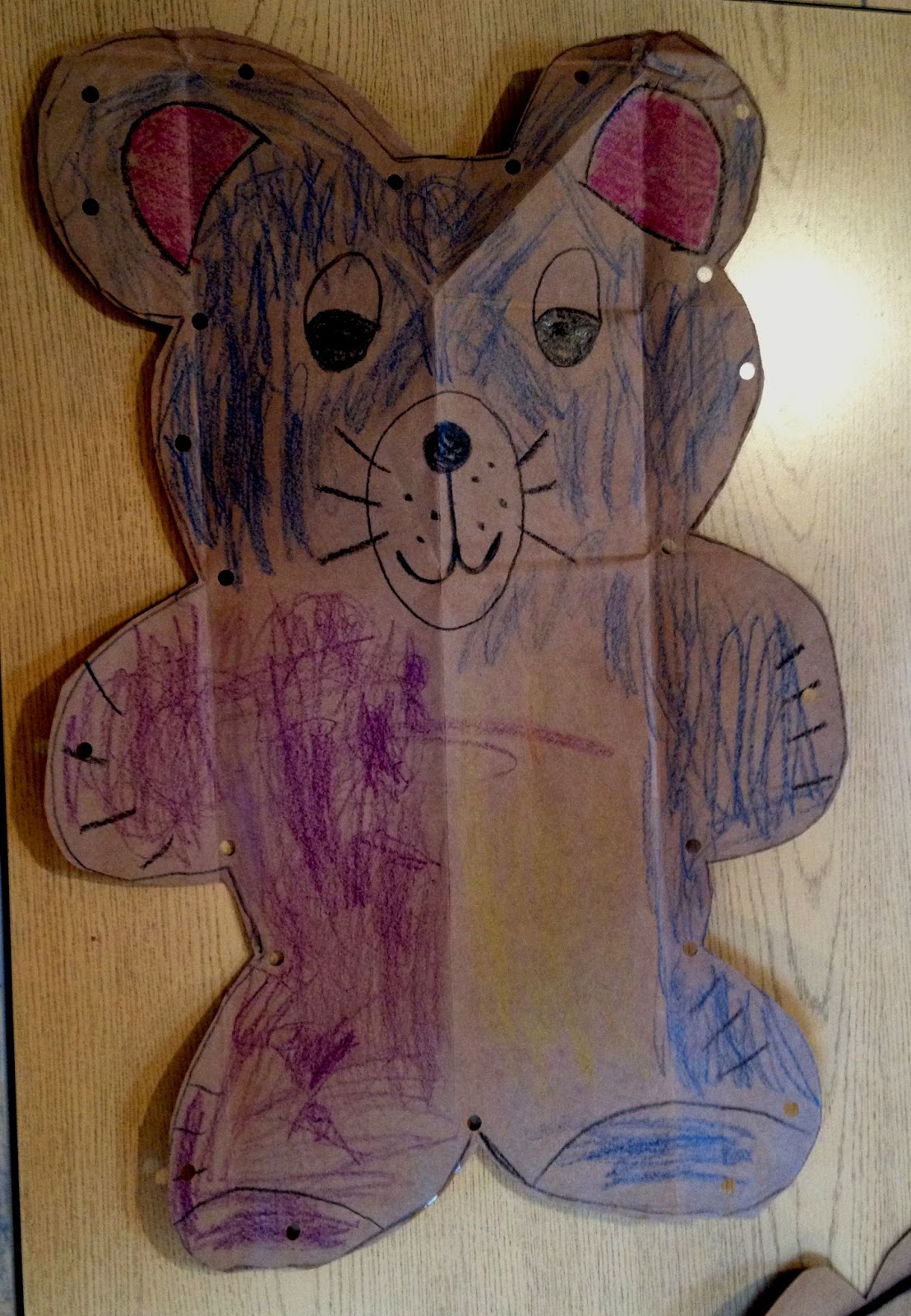 Evergreen Montessori House: Paper Bag Stuffed Teddy Bears