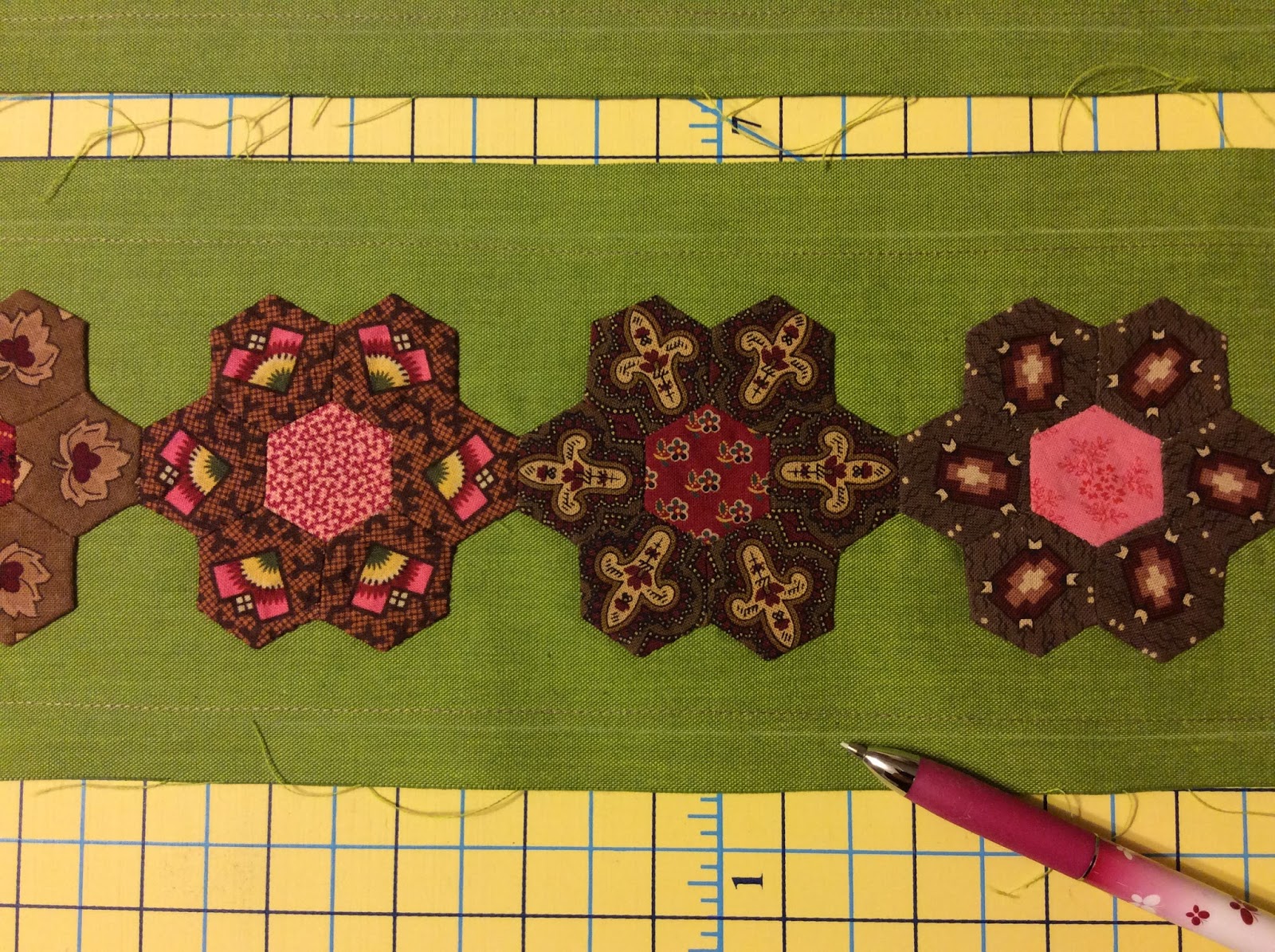 The Constant Quilter: The Evolution of February's mini quilt