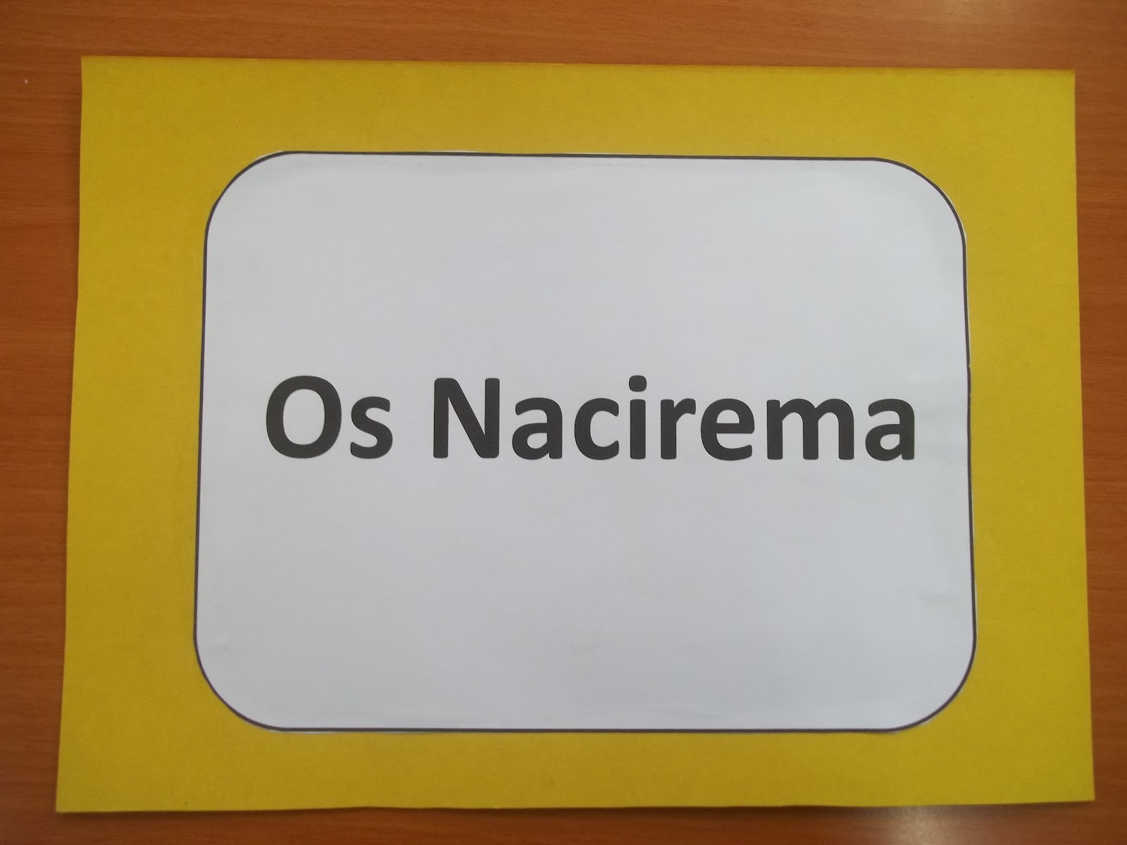 PIBID Ciências Sociais - UFRGS: Cultura: "Os Nacirema"