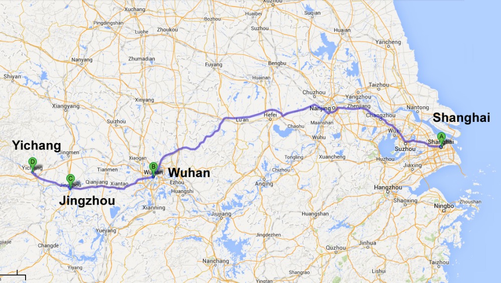 In The Path Of Marco Polo: The Itinerary - Day 12 - Wuhan, Yichang ...