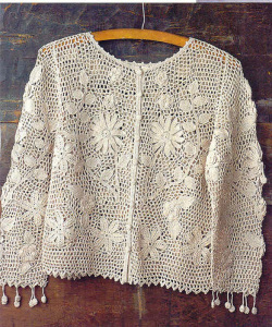 BLUZE CROSETATE ROMANIA: Bluza Crosetata Manual Dantela Irlandeza cu ...