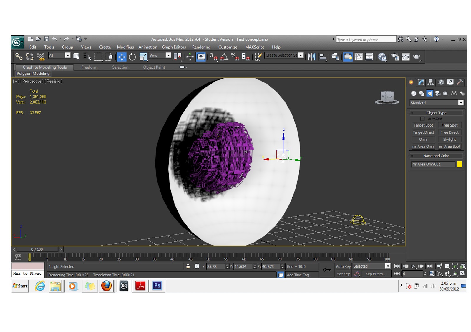 Kyle's Blog: DSDN 104 - Concept one - Iterations