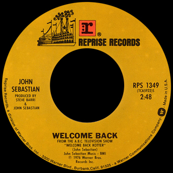 Reading between the Grooves: John Sebastian: Welcome Back