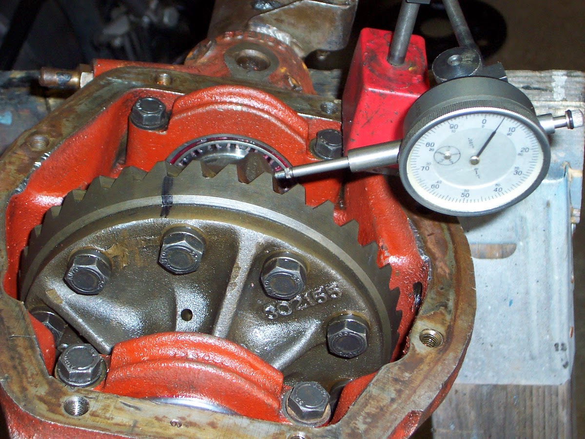 Eric's Garage: TR3A differential and rear suspension