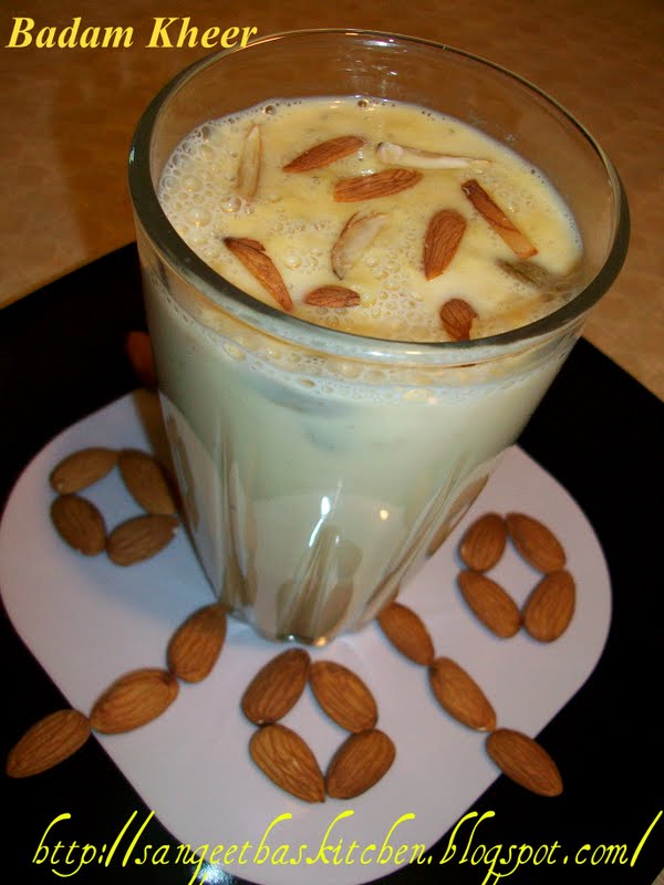 Spicy Treats: Badam Kheer Recipe / Badam Paal