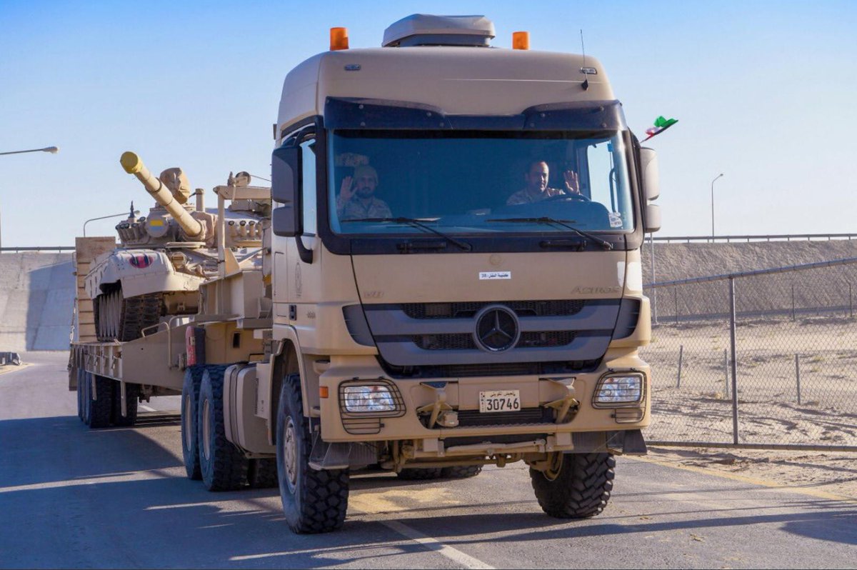Historia y tecnología militar: Tanque M84 en Kuwait