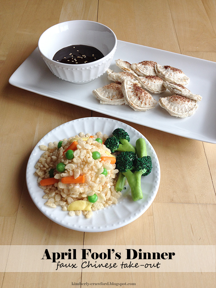 For the Love of Paper: April Fool's Dinner