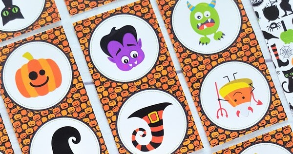 Printable Halloween Games: DOMINOES & MEMORY! - My Computer is My Canvas