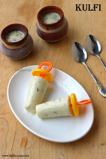 Kulfi Recipe ~ Full Scoops - A food blog with easy,simple & tasty recipes!