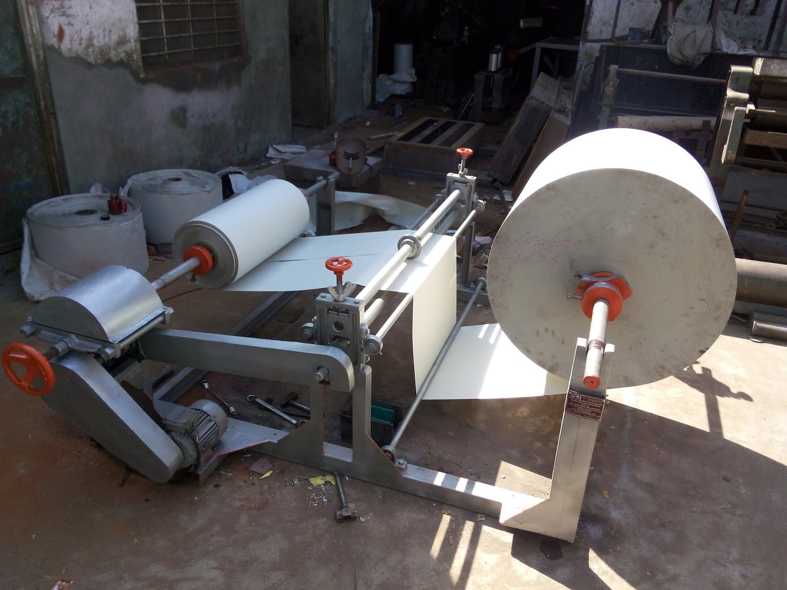Paper Reel Slitting Machine, Slitter machine in india