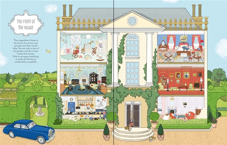 Royal Dolls House Sticker Book by Struan Reid and Elisabetta Ferrero ...