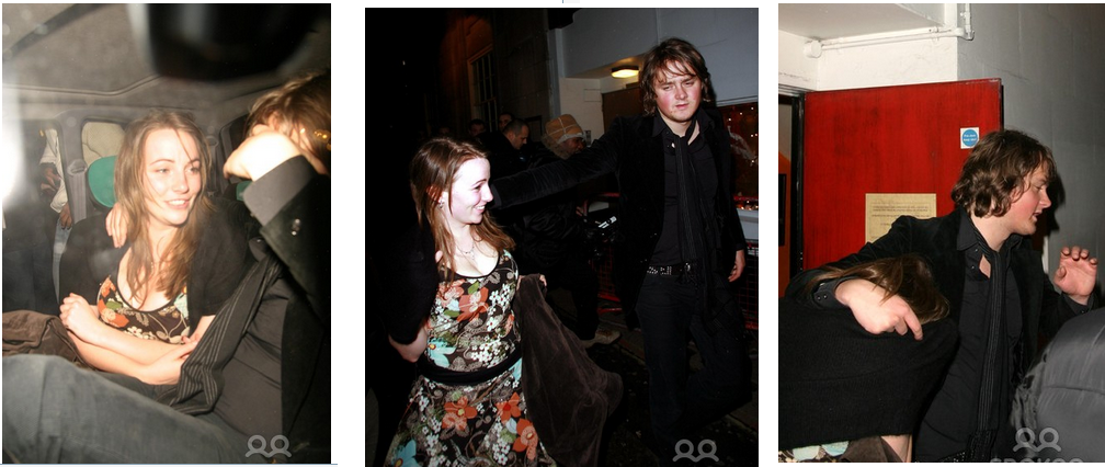 Tom Chaplin Novia Fotos