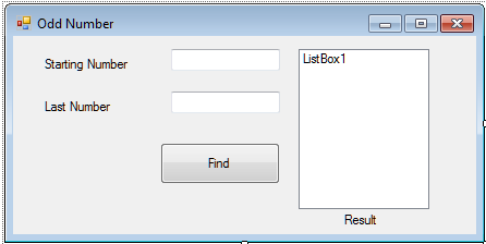What & How: How to display all odd numbers from given range of numbers ...