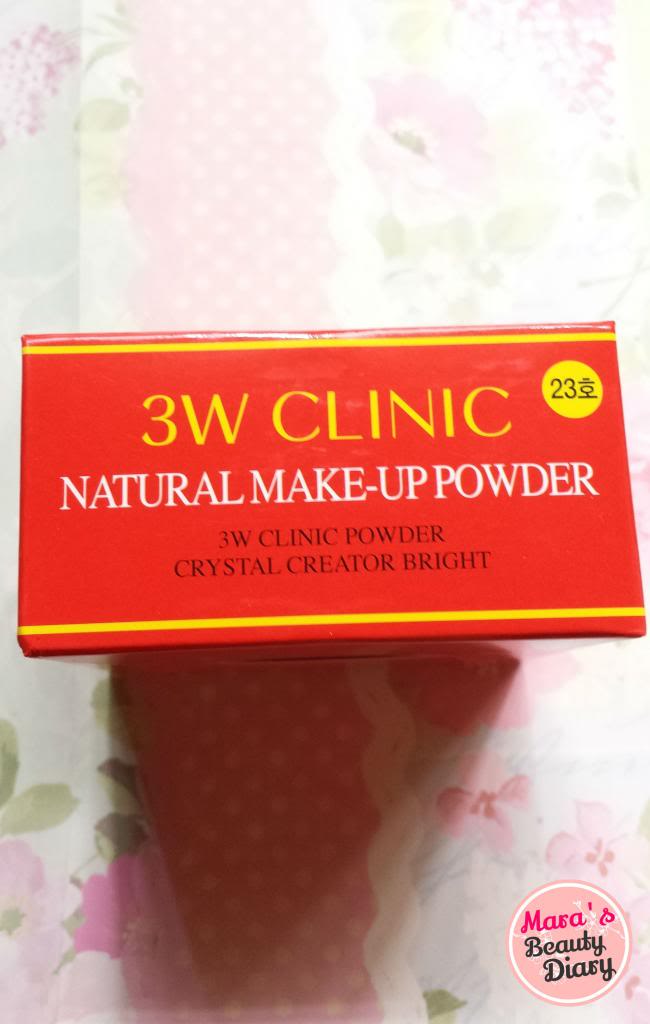 3W Clinic Natural Make-up Powder Review | Mara Loyola