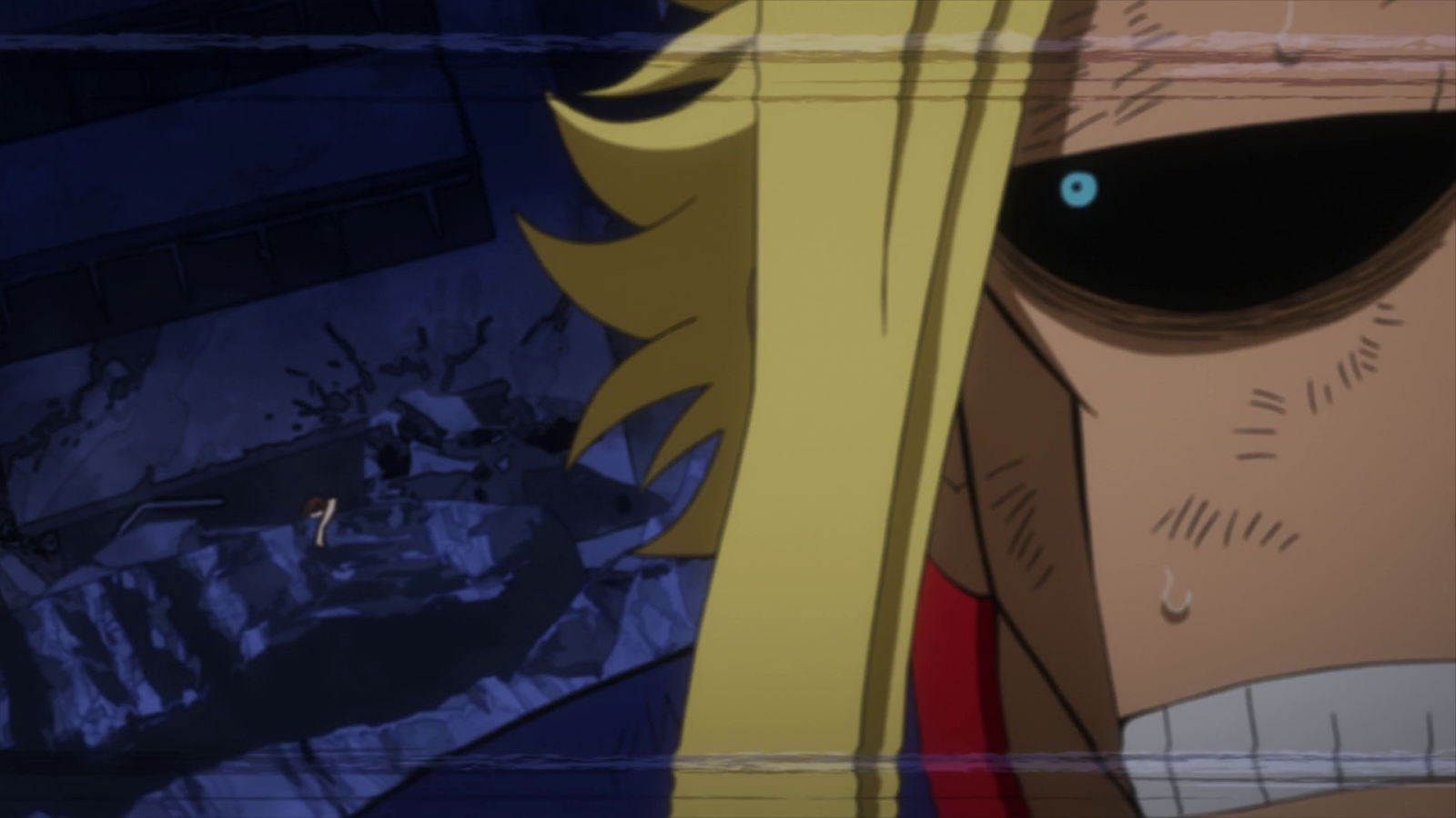 Boku no Hero Academia cap 11: All Might vs All For One el final