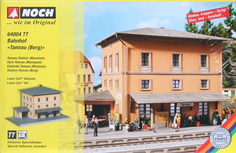 Bahnbauten H0/TT/N: Bahnhof "Tannau (Berg)"