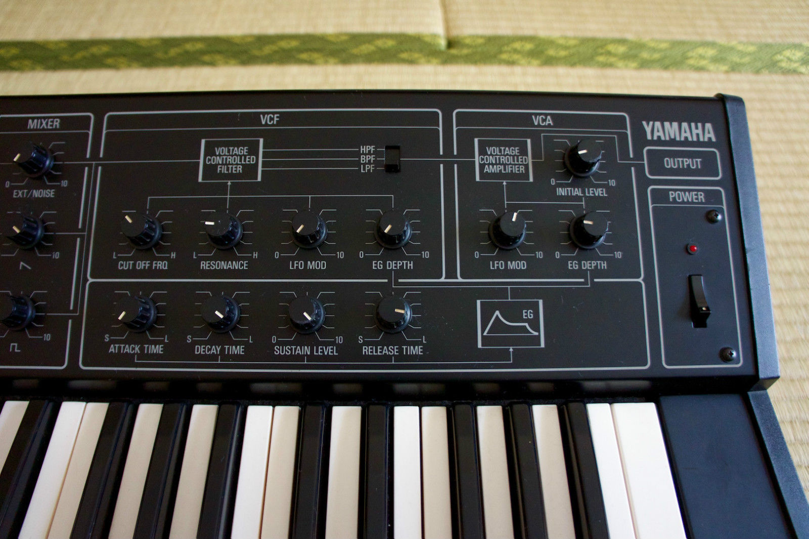 MATRIXSYNTH: Yamaha CS-5 Analog Synthesizer SN 2707