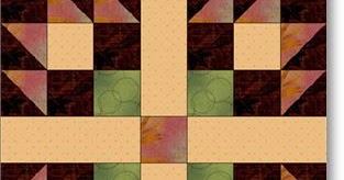 Patchwork Square Blog: Best Friends quilt block