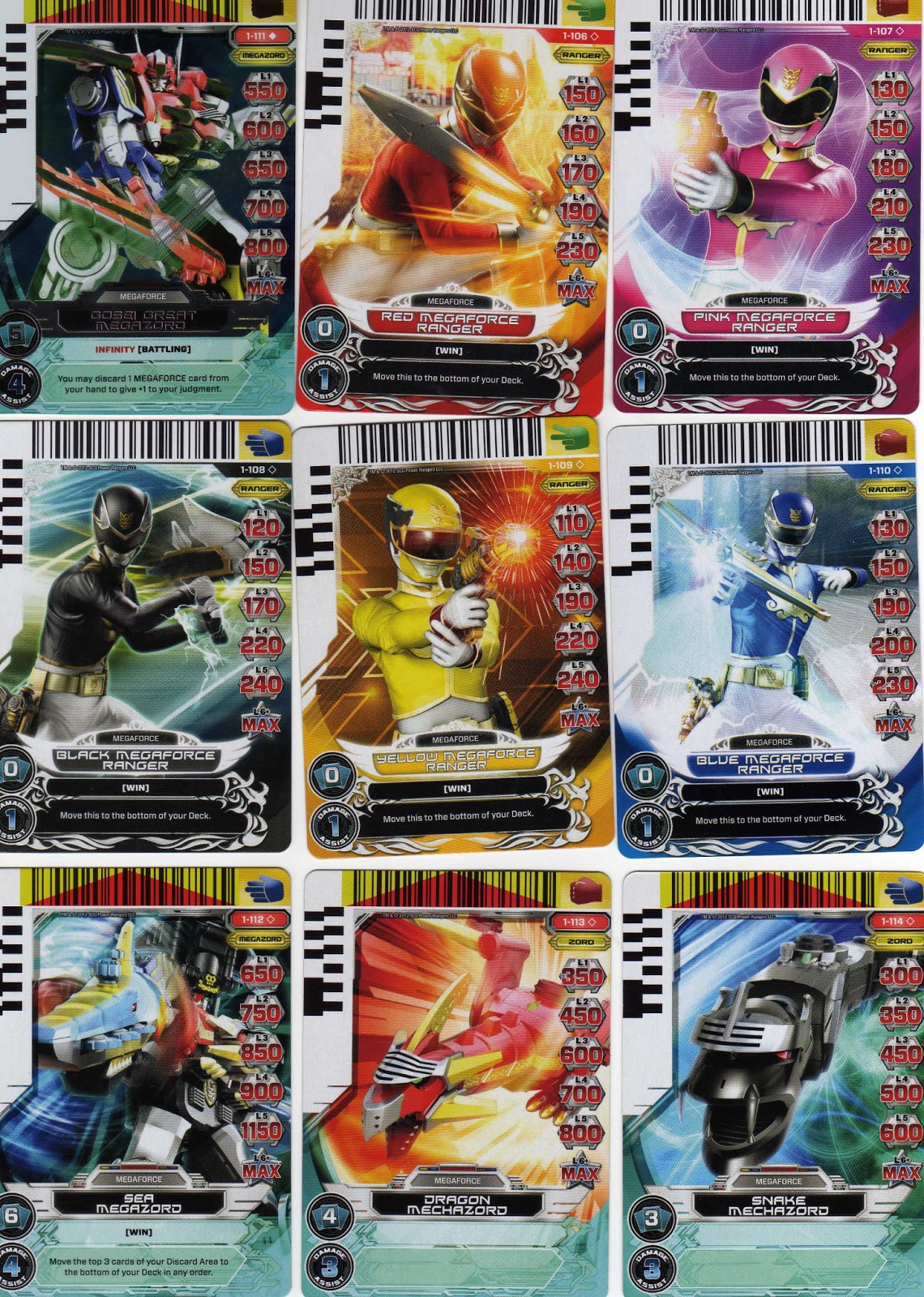 Henshin Nation!: Power Rangers Action Card Game