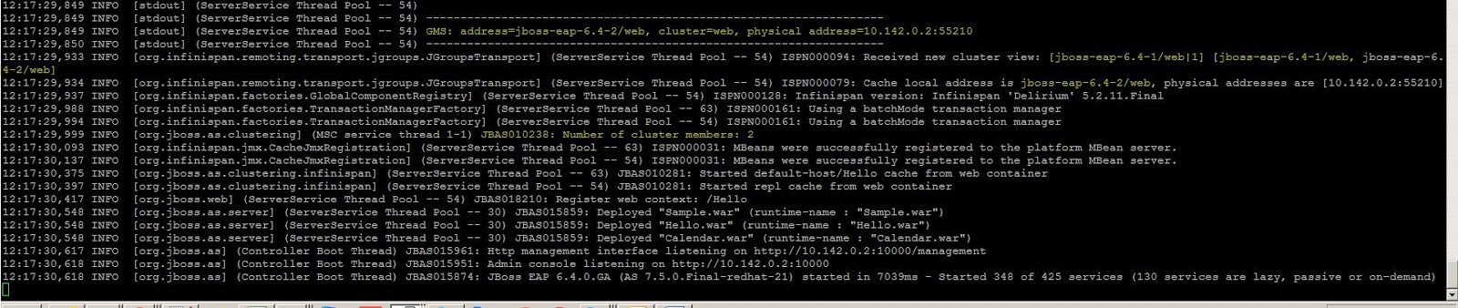 MiddlewareBox: Apache Mod Cluster as load balancer (LB) - JBoss 6.4