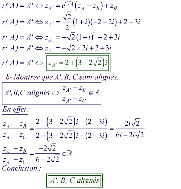 Résolution d'une équation de degré 3 dans C.... Composée d'une ...