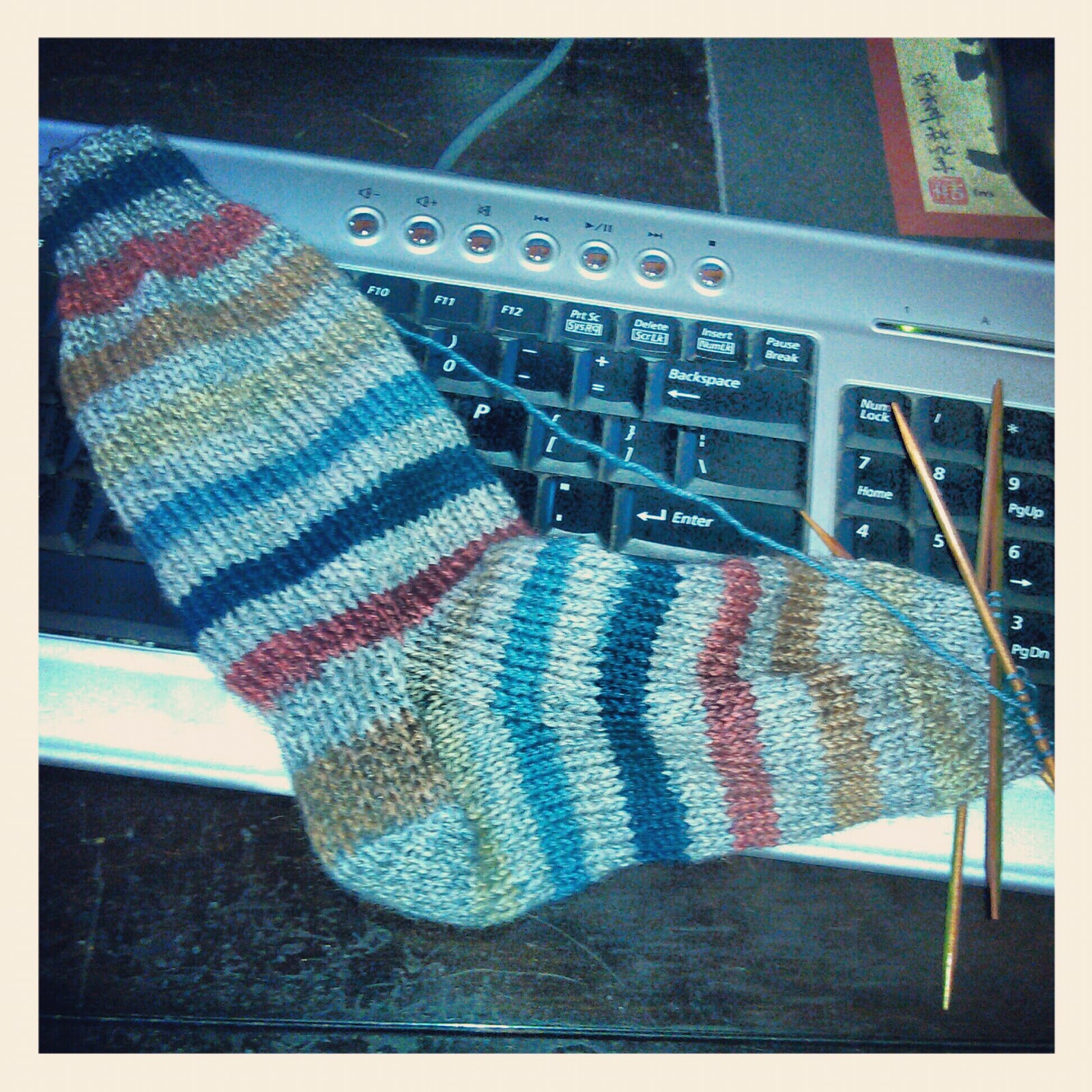 Paper Sensei: April Socks