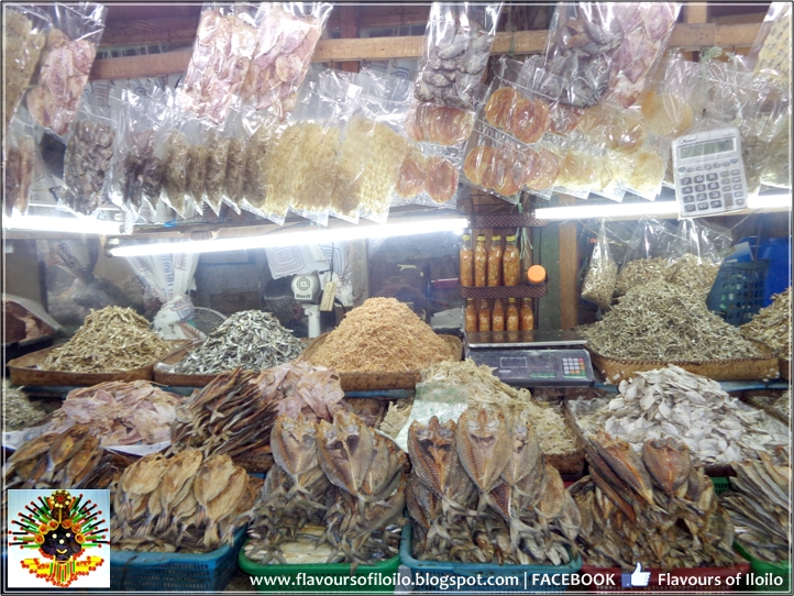 What to find at Dried Seafood section of the Iloilo Central Market