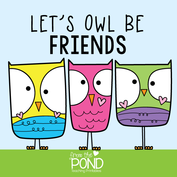 Let's owl be friends! | From the Pond