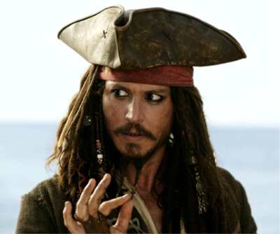 Simply Beautiful: Buried Treasure and Capt. Jack Sparrow