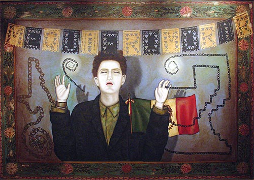 ESTO PASO: 1959: NACIÓ Julio Galán, pintor paisajista mexicano (f. 2006).