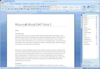Information & Technology: Microsoft Office Word 2007