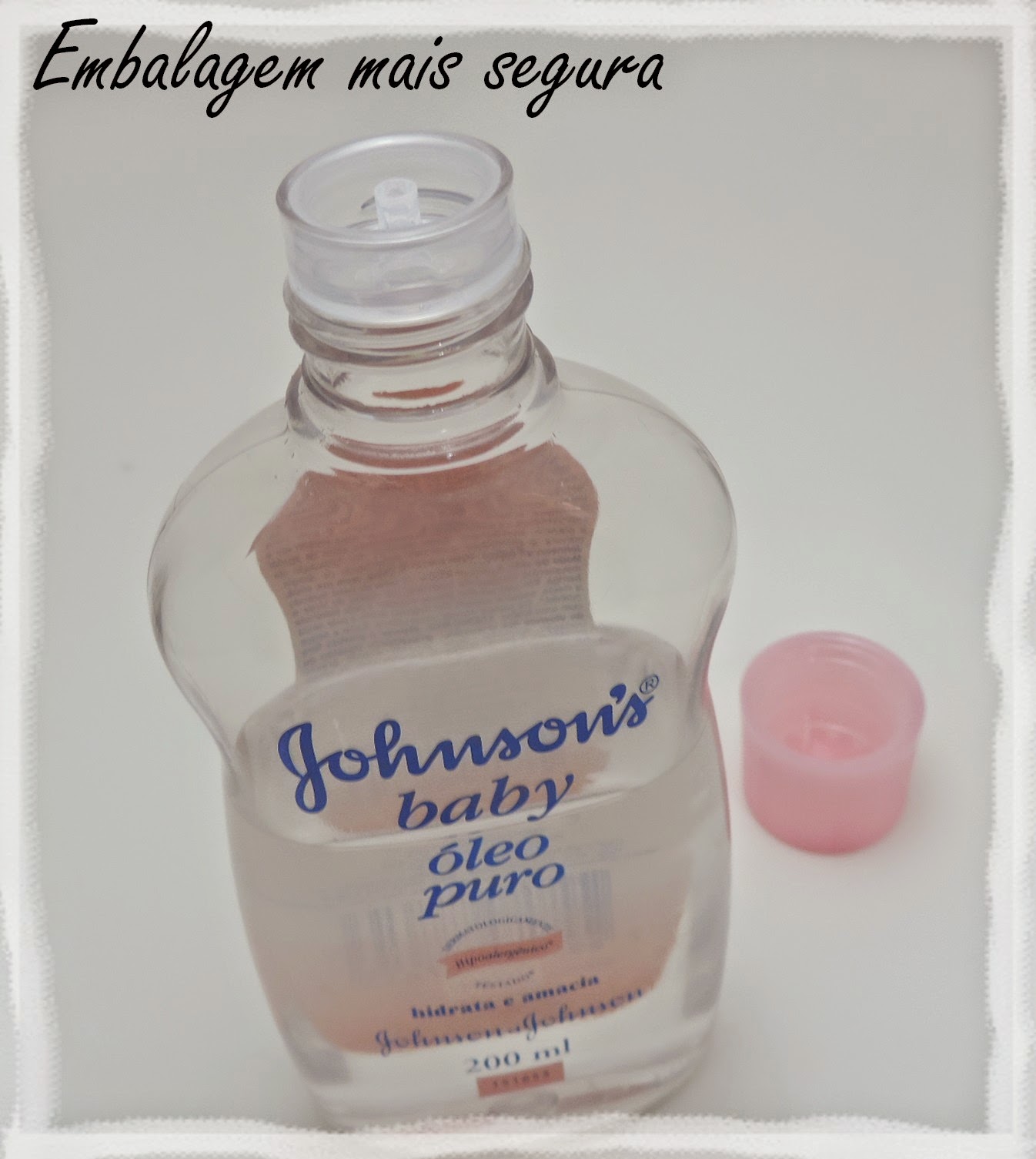 Blog Vanessa Sial : JOHNSON'S® Baby Óleo Puro 200ml