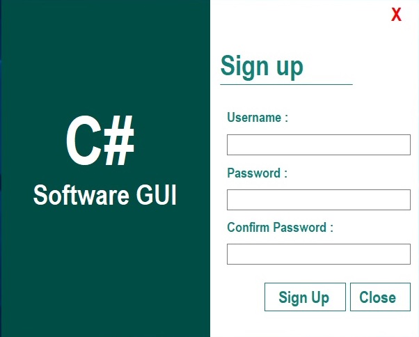 How to Create Sign Up Form with Voice and Free Source Code in C# with ...