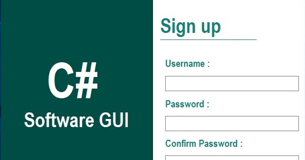 How to Create Sign Up Form with Voice and Free Source Code in C# with ...