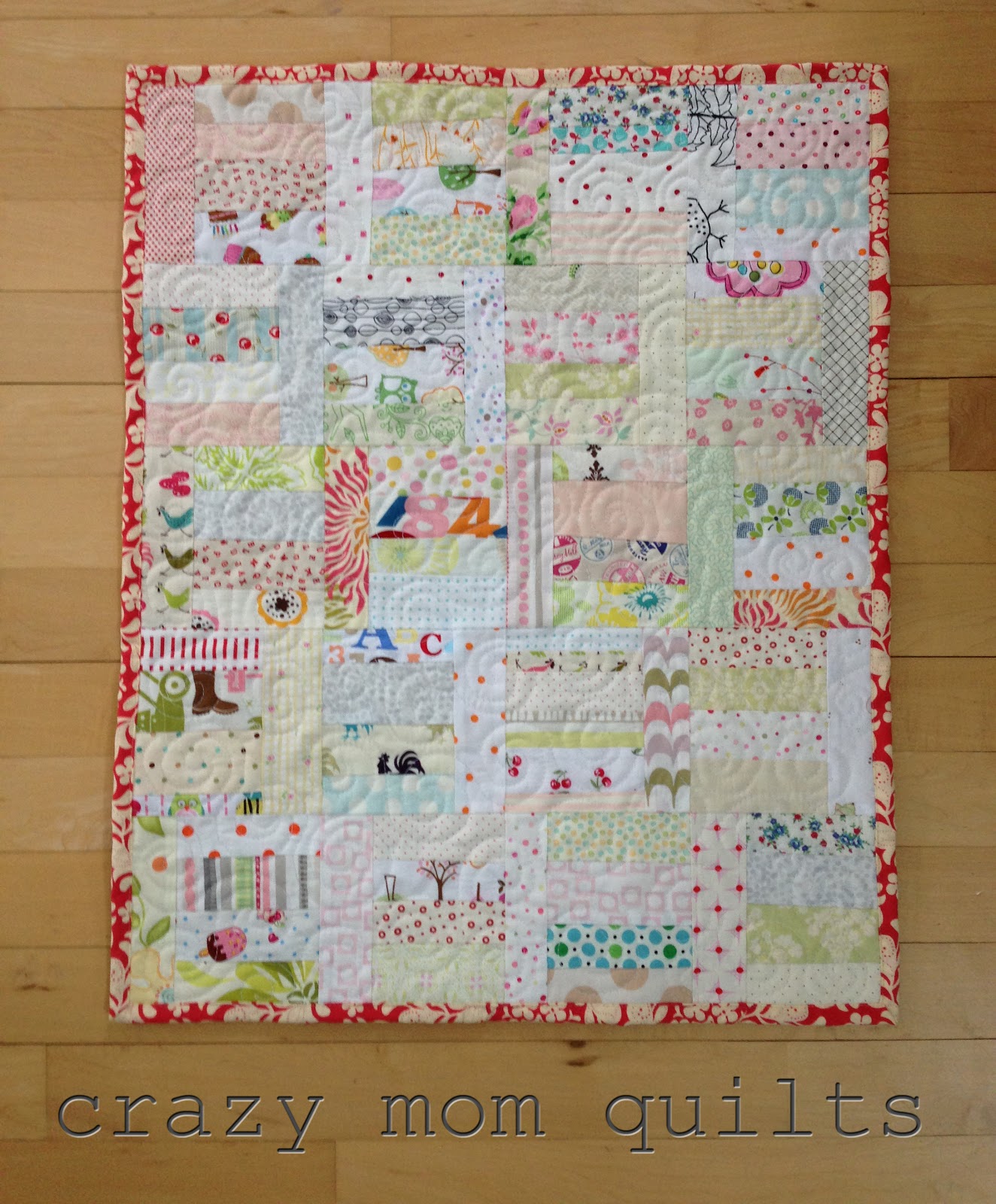 crazy mom quilts: mini Sunday morning