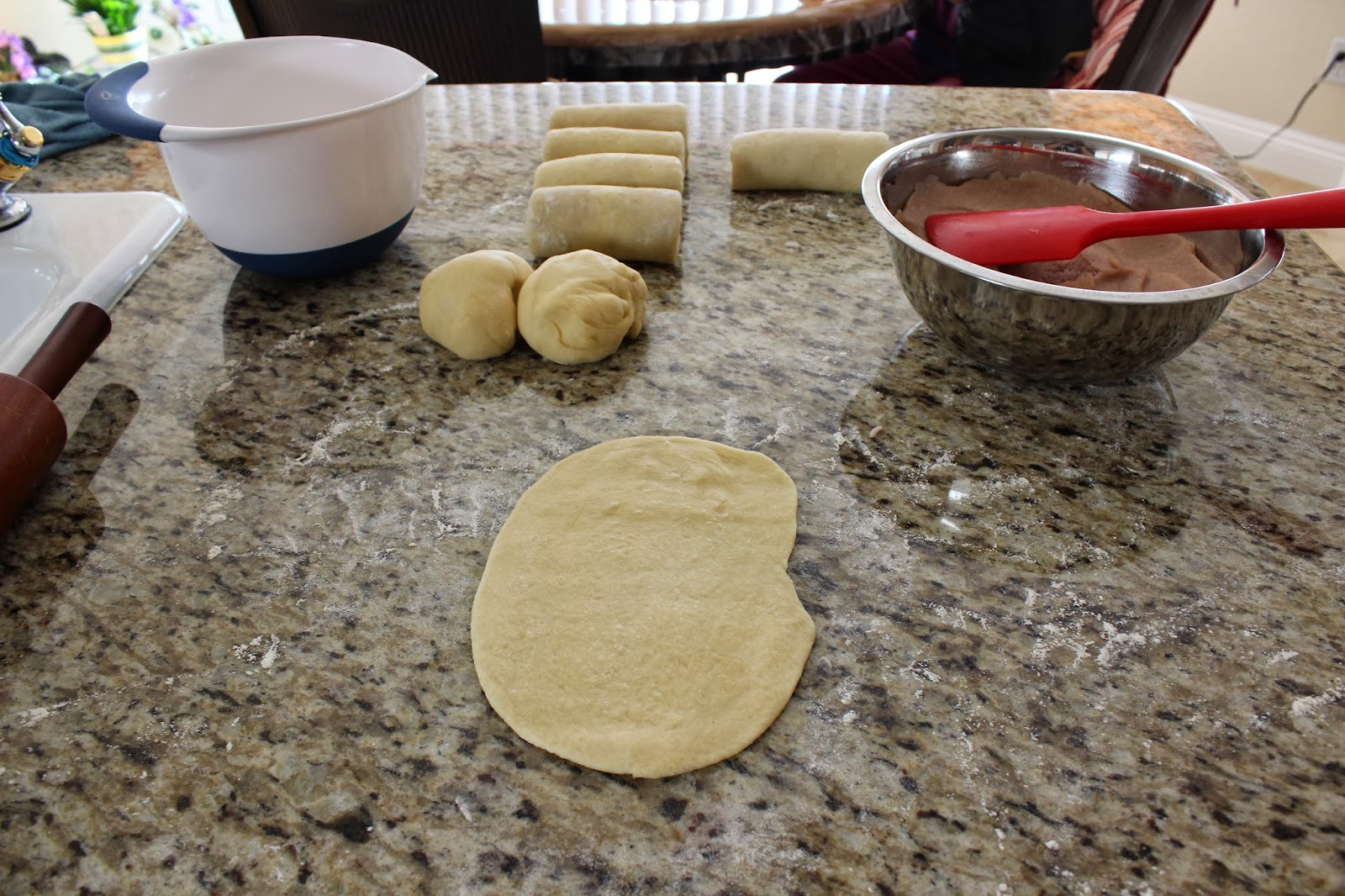 A Little Twist of Goodness: Taro Paste Filled Coconut Milk Bread