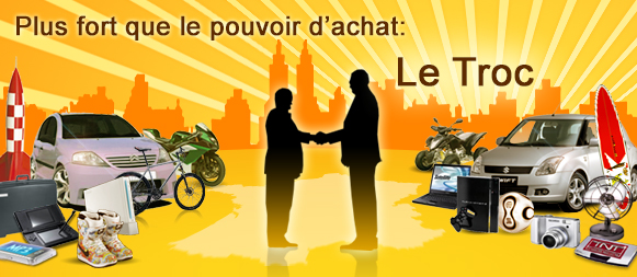 French Vocabulary Illustrated: troquer