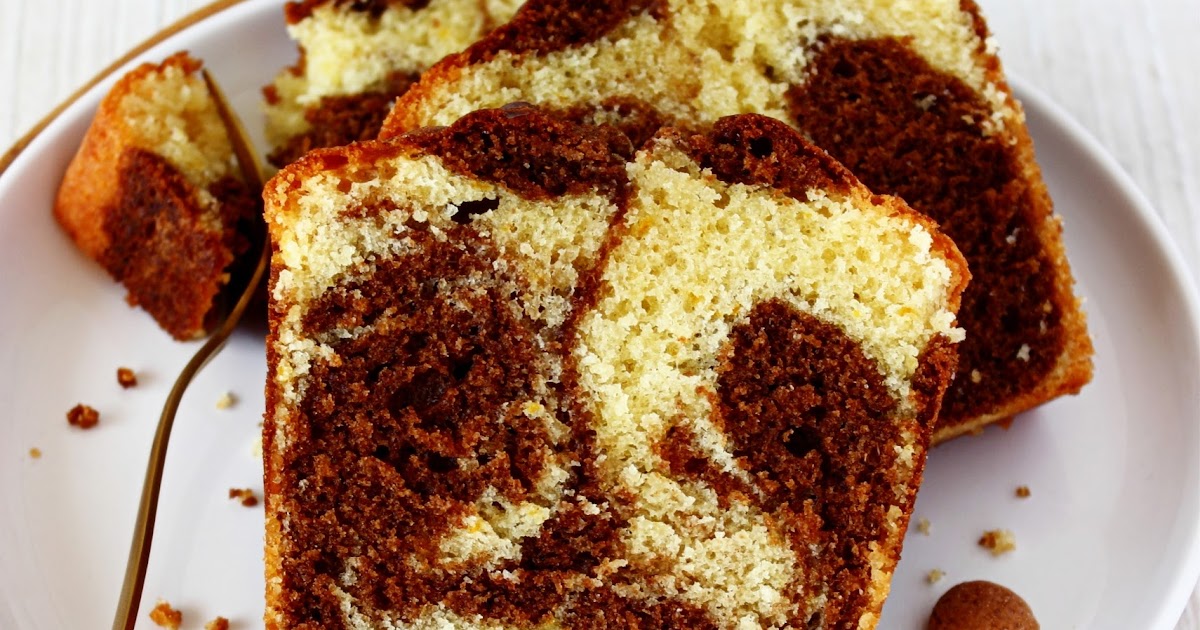 Speculaas marmercake