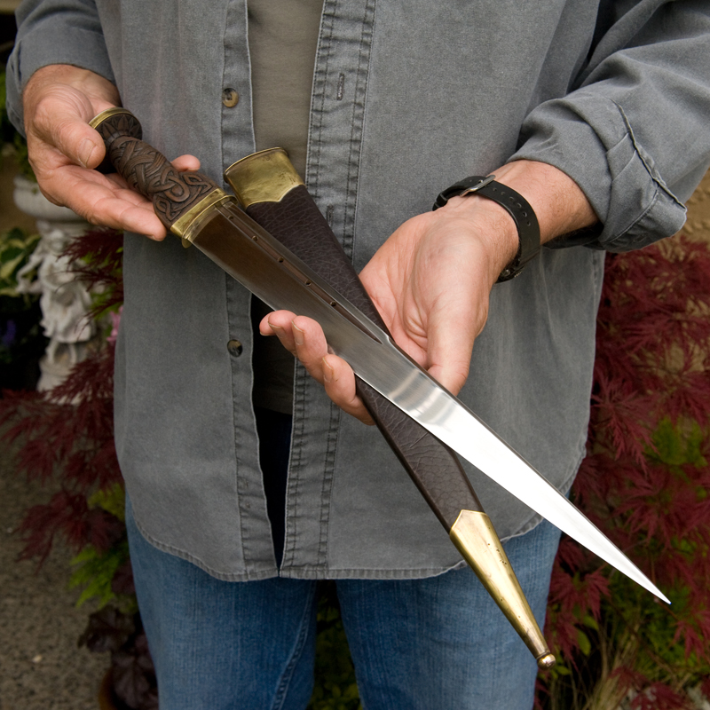 Contemporary Makers: Highland Dirk and Rings by John Archer