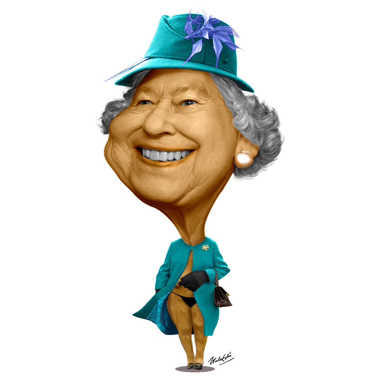 Italoedu caricaturas: Elizabeth Alexandra Mary