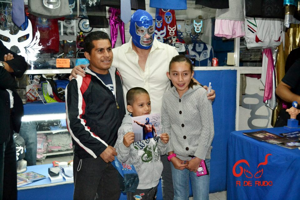 RdR: BLUE DEMON JR CONVIVIÓ CON AFICIONADOS