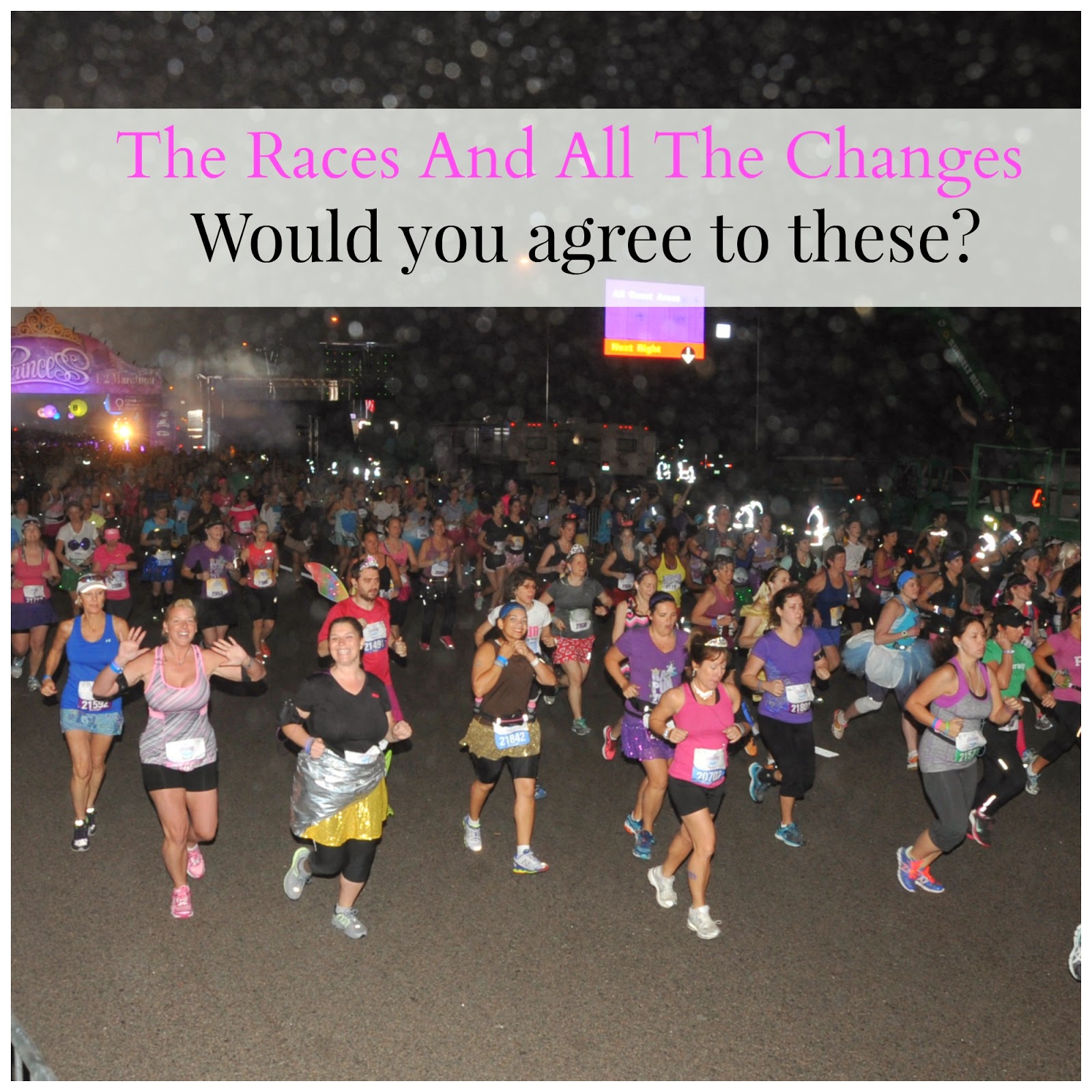 Fairytales and Fitness: Races: Would you agree to these changes?